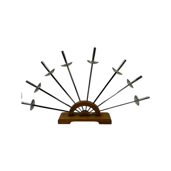 Unknown | Kitchen | Vintage Japan Japanese Set 8 Sword Kebab Kabob ...